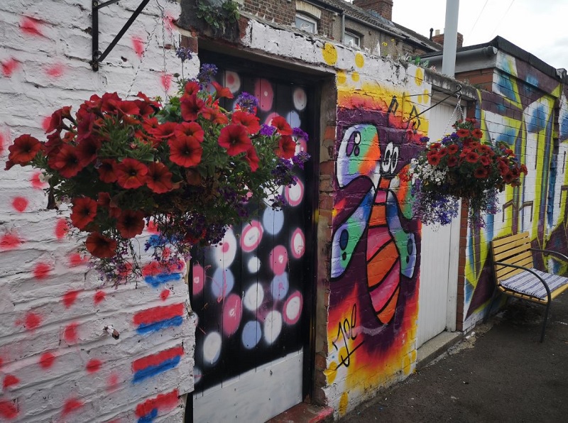 The murals transforming Middlesbrough’s Alleyways – Project Middlesbrough